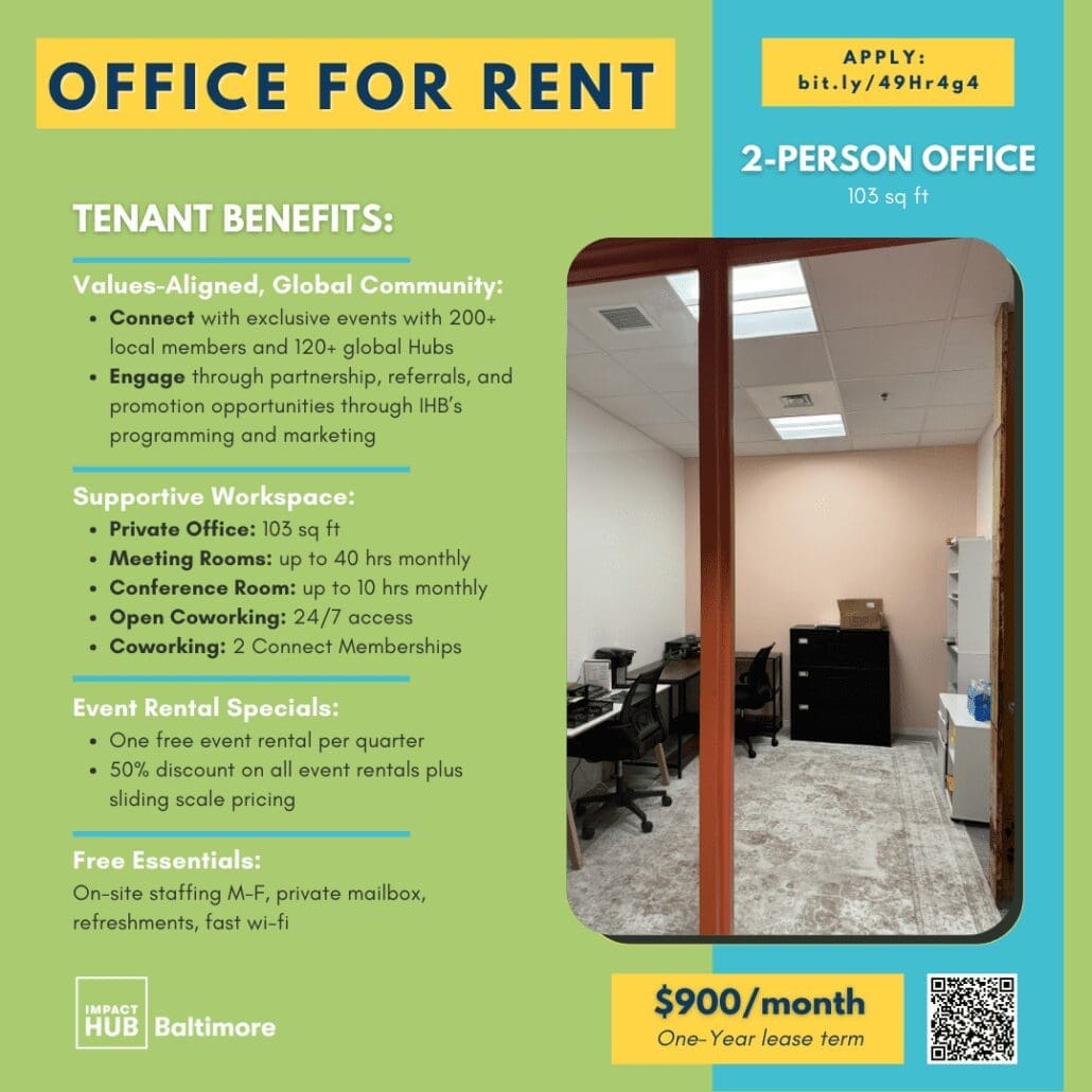 Offices - Impact Hub Baltimore